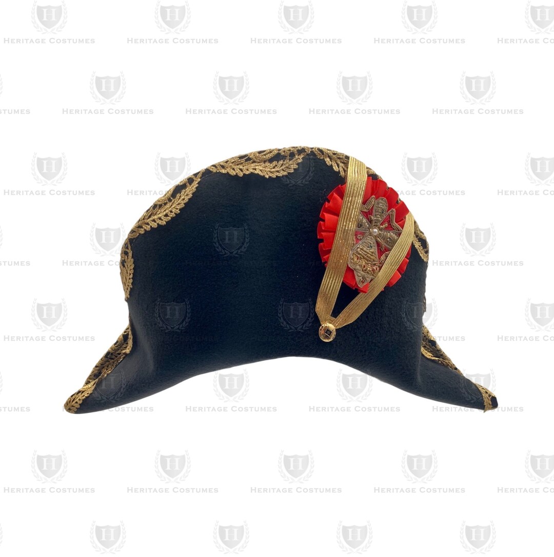 Deluxe Napoleonic Bicorne Hat for Historical Reenactments - Etsy
