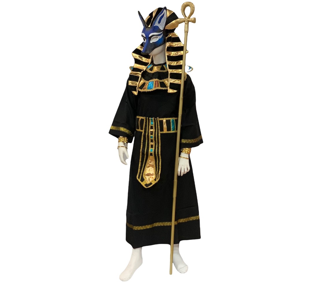 Anubis Egyptian God Children's Costume - Etsy