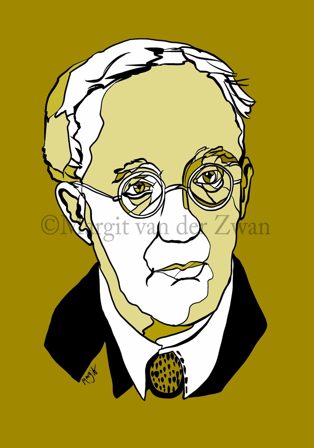 Holst British Composer of the Planets Music Gift Original Art Poster ...