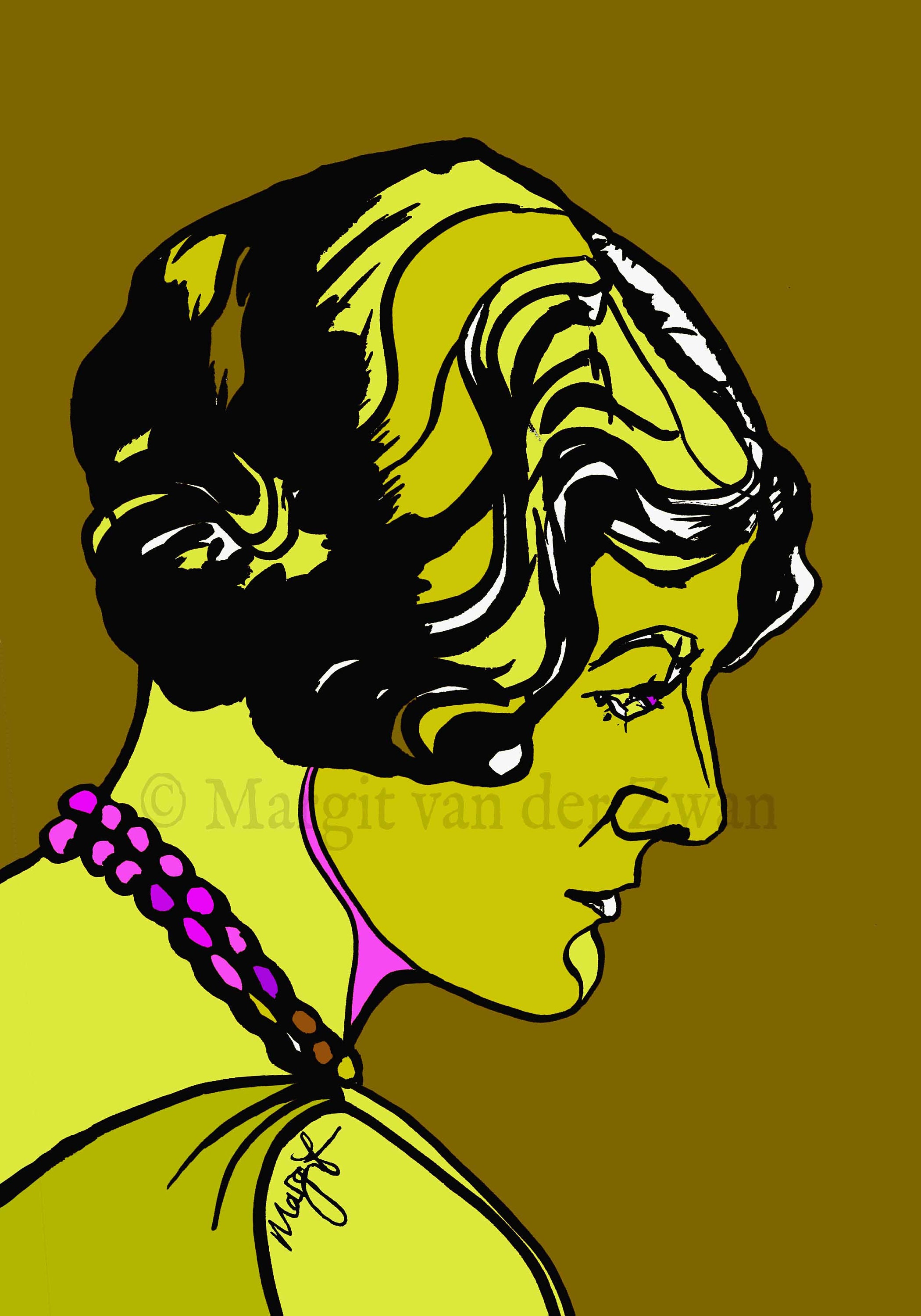 Rebecca Clarke Portrait of Female Composer. This Artwork Forms - Etsy