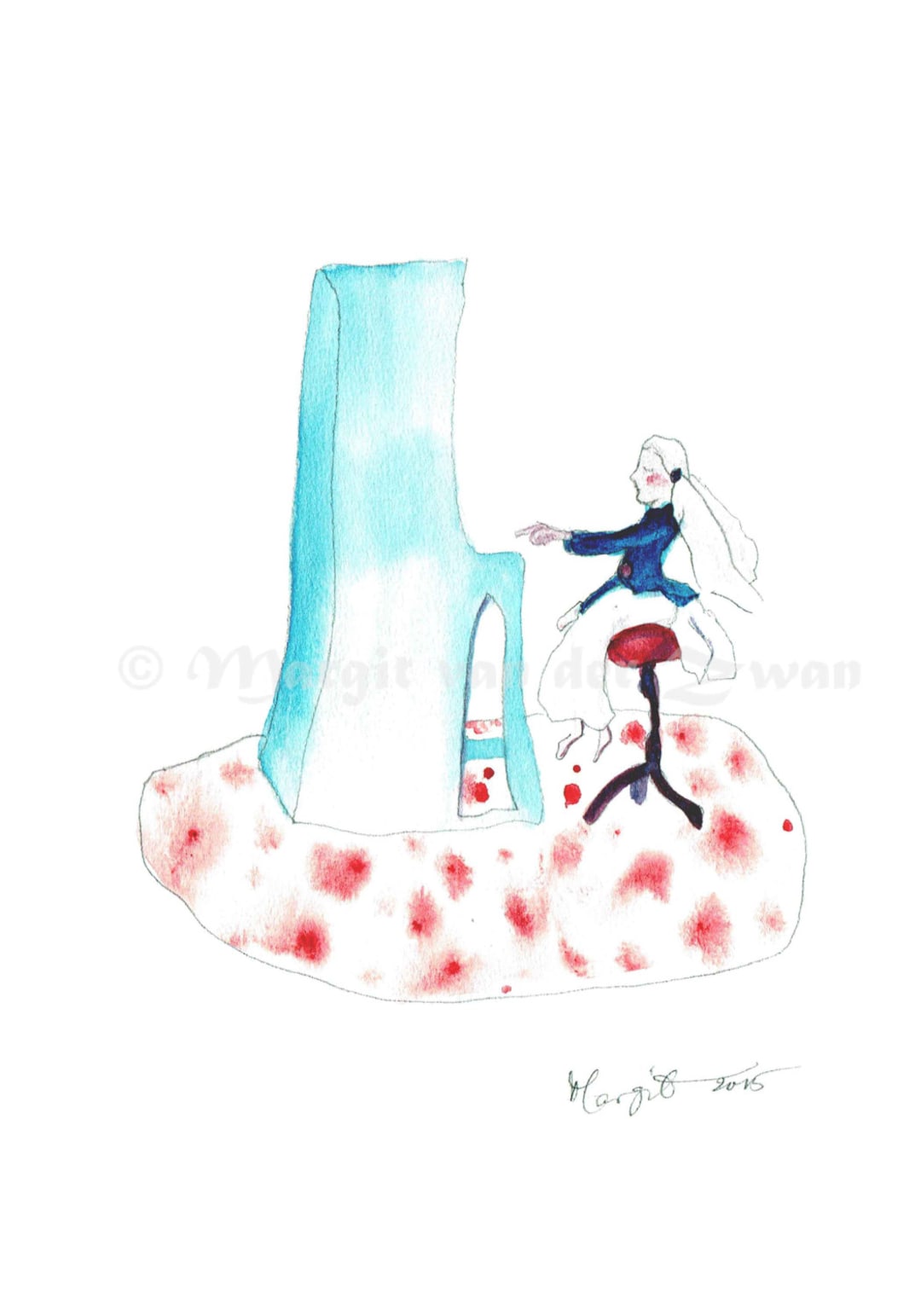 Limited Edition Print of Original Artwork by Margit Van Der Zwan ...