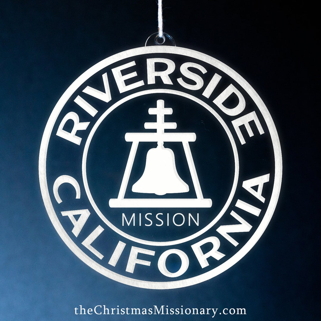 California Riverside Mission Christmas Ornament | LDS Missionary Gift ...