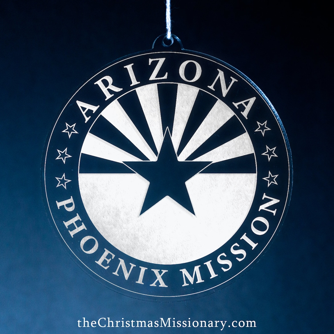 Arizona Phoenix Mission Christmas Ornament LDS Missionary Gift - Etsy