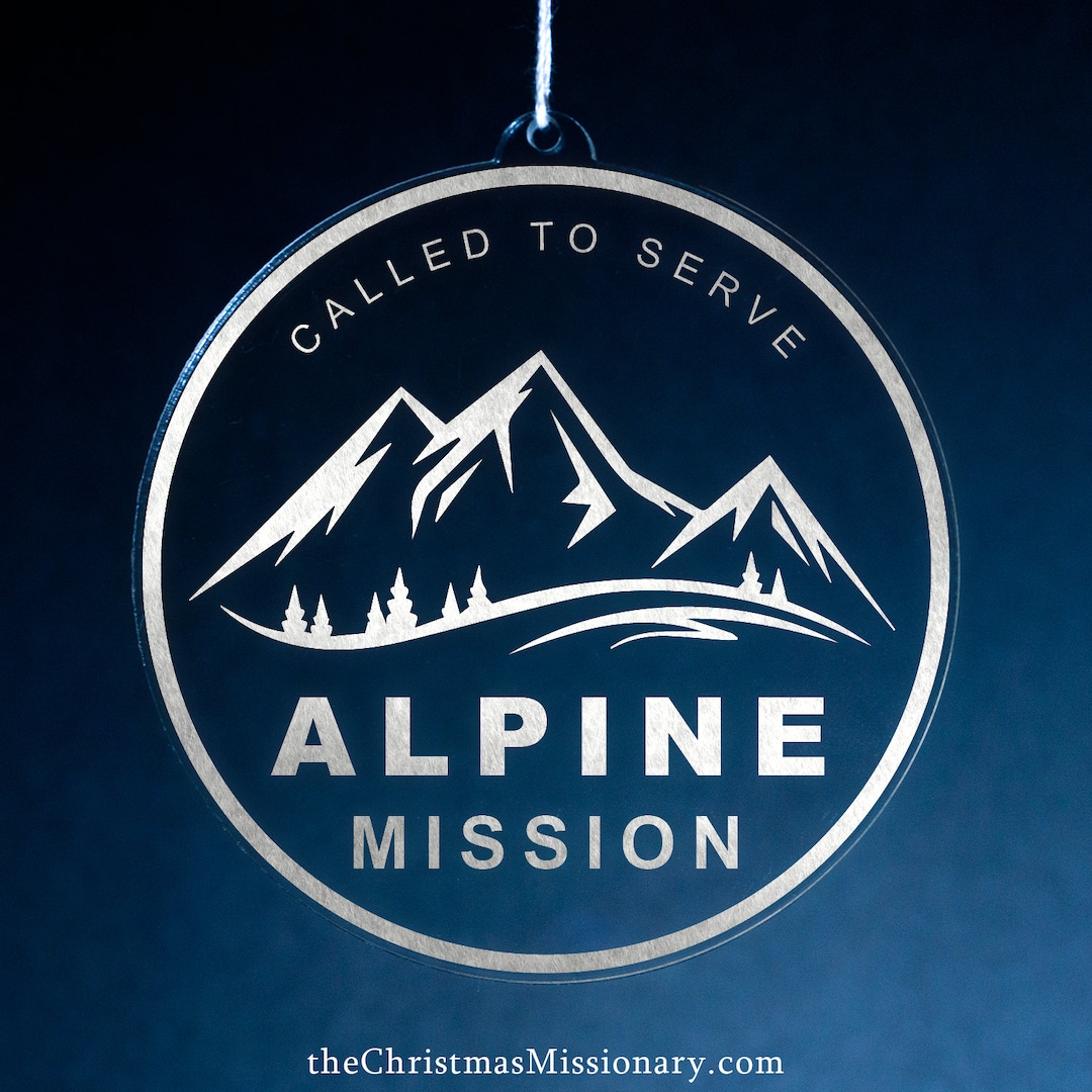 Alpine German-speaking Mission munich Christmas Ornament - Etsy