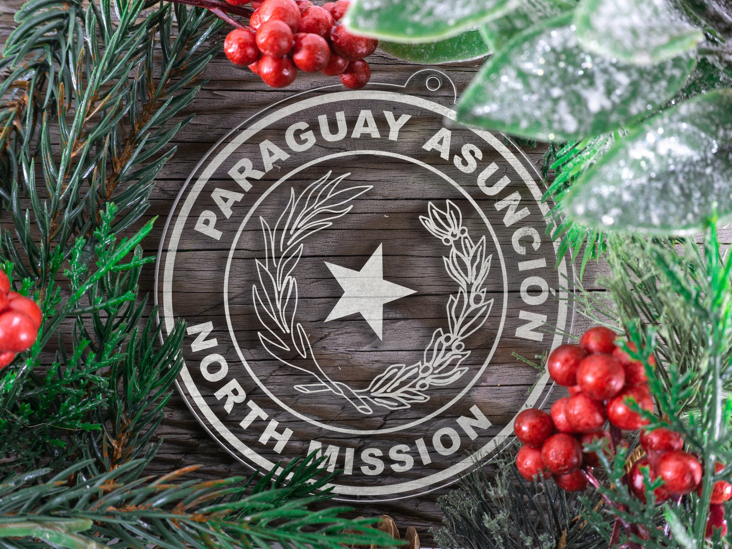 Paraguay Asuncion North Mission Christmas Ornament | LDS Missionary ...