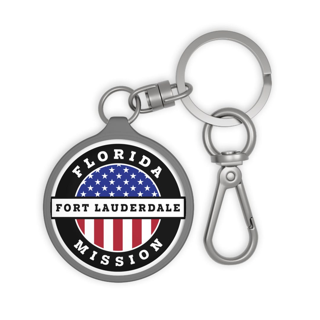 Florida Fort Lauderdale Mission LDS Missionary Gift Keyring Bag Zipper ...