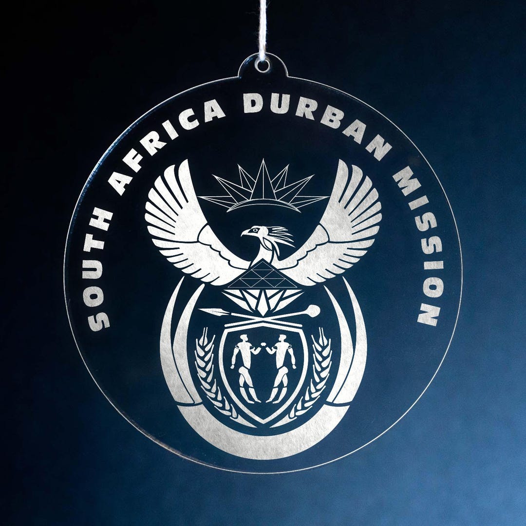 South Africa Pretoria Mission Christmas Ornament | LDS Missionary Gift ...