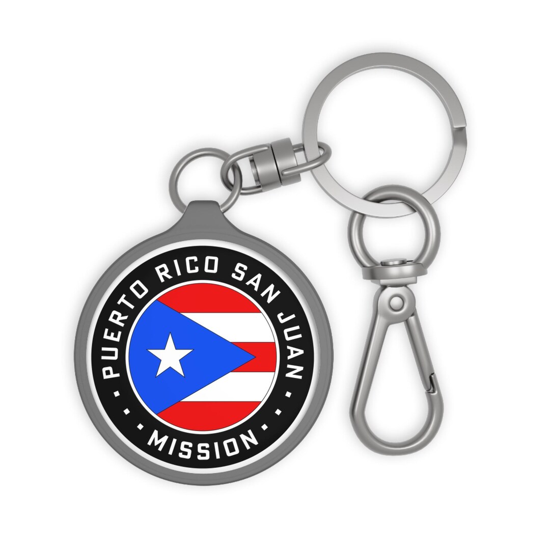 Puerto Rico San Juan Mission LDS Missionary Gift Keyring Bag Zipper ...