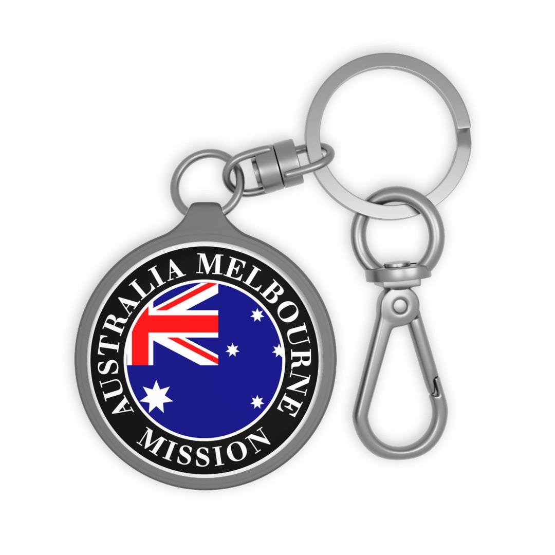 Australia Melbourne Mission LDS Missionary Gift Keyring Bag Zipper ...