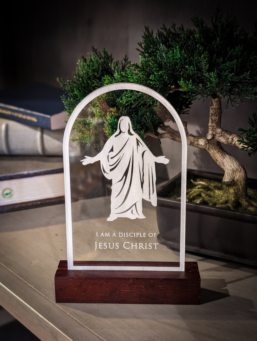 I Am a Disciple of Jesus Christ Christus Acrylic Sign Plaque 7x4 - LDS ...