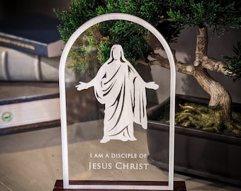 I Am a Disciple of Jesus Christ Small Acrylic Stand-up Sign Plaque 4X4 ...