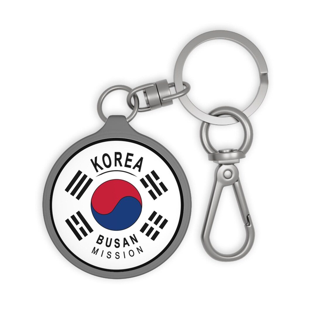 Korea Busan Mission LDS Missionary Gift Keyring Bag Zipper Charm ...