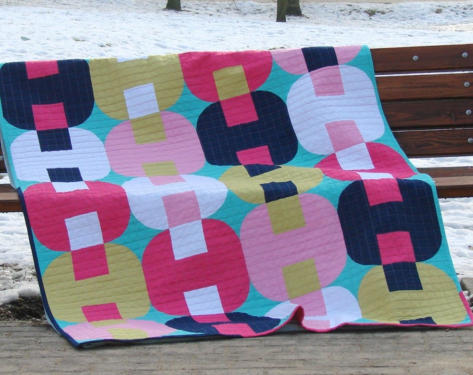 Cappuccino Quilt 80"x96" PDF Pattern - Etsy