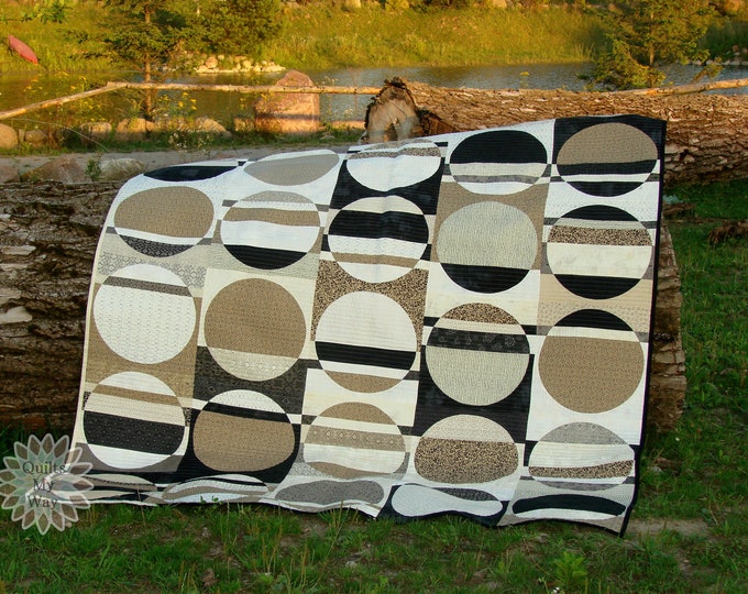 Cappuccino Quilt 80"x96" PDF Pattern - Etsy