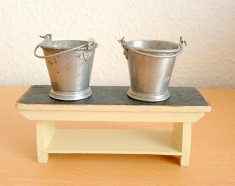 Vintage Bucket Bench - Etsy