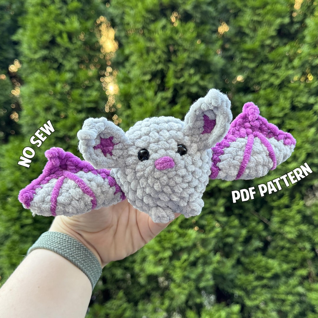 Baby Bat Crochet Pattern, No Sew Crochet Pattern, DIGITAL DOWNLOAD - Etsy
