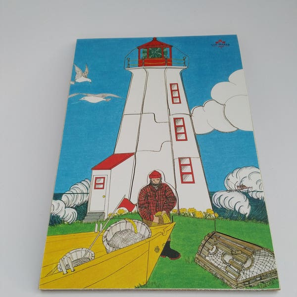Lighthouse Puzzle - Etsy