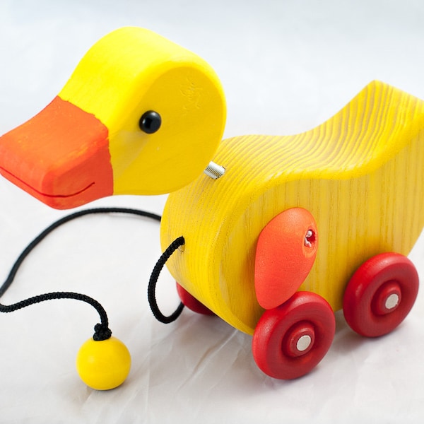 Wooden Pull Toy - Etsy