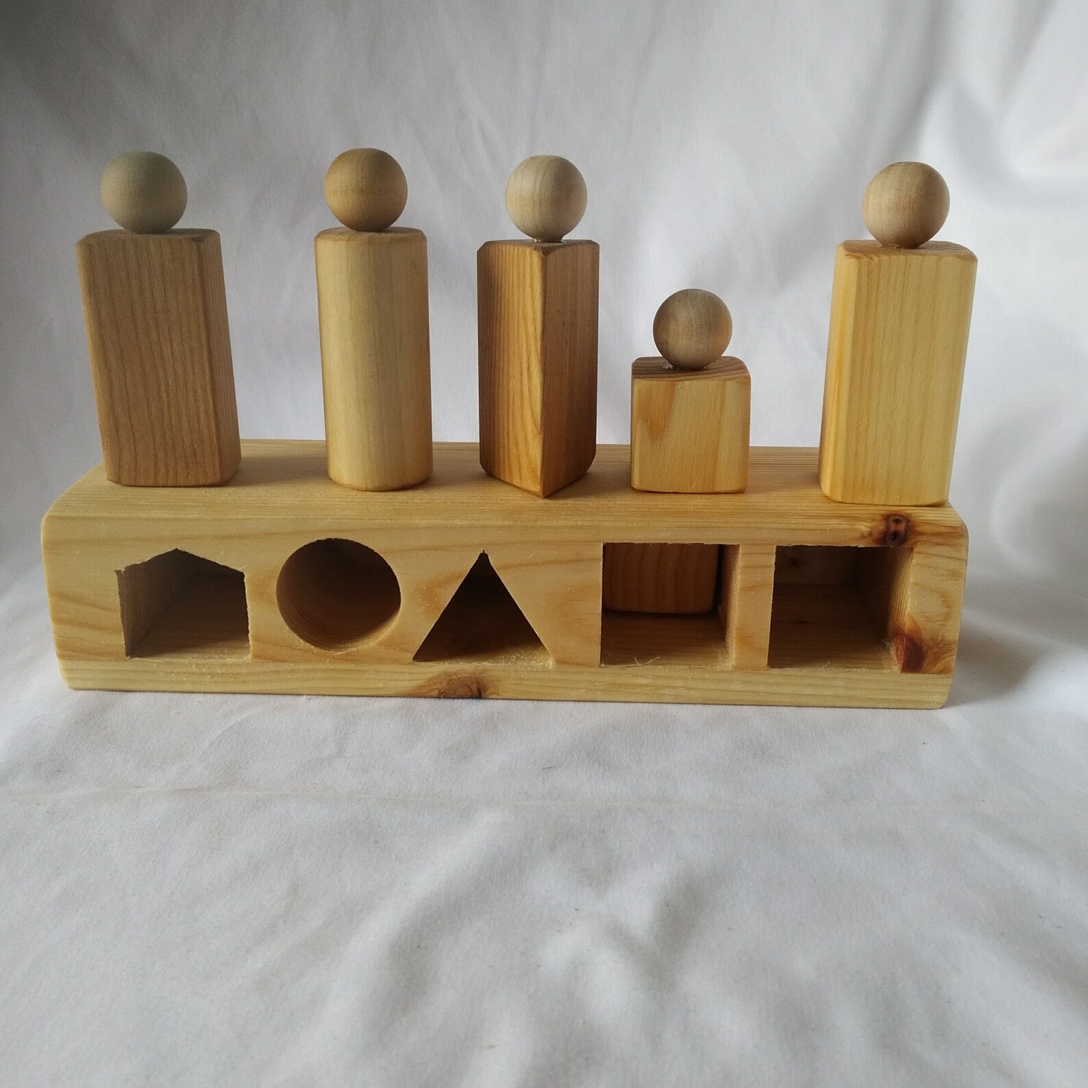 Wooden Shape Sorter | Etsy