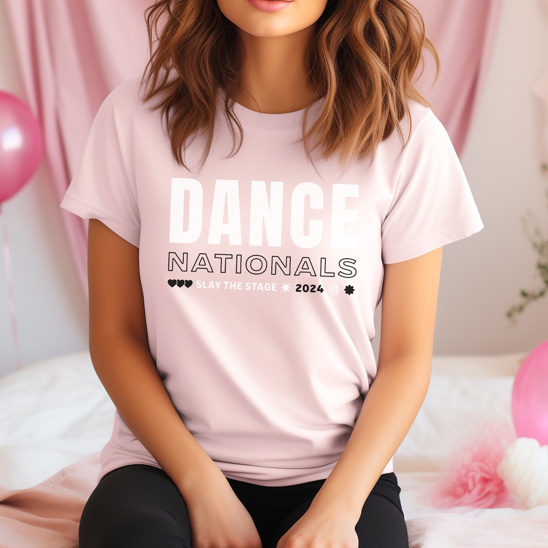 Personalized Dance Nationals Shirt, Custom Competition Dancer T-shirt ...