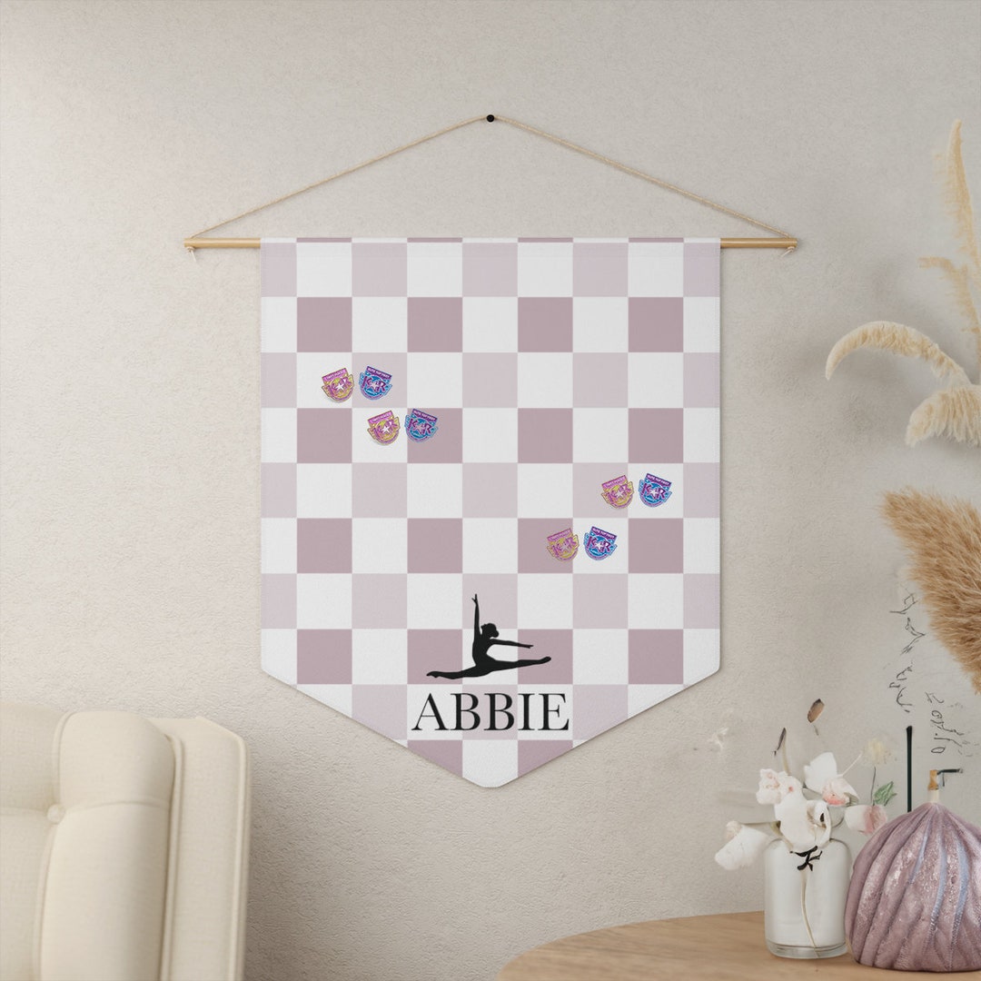 Personalized Name Competitive Dancer Pin Pennant Banner, Award ...