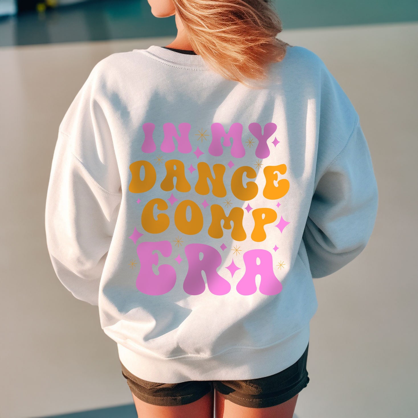 Personalized Retro Competition Dancer Sweatshirt Custom in My Dance ...