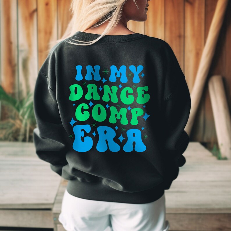Personalized Retro Competition Dancer Sweatshirt Custom in My Dance ...