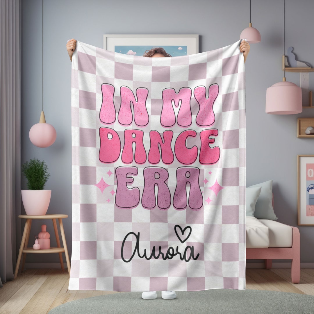 Custom Dance Blanket, Personalized Dance Throw, Competitive Dancer Gift ...
