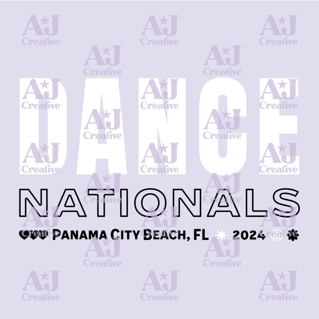 Dance Nationals SVG File - Etsy