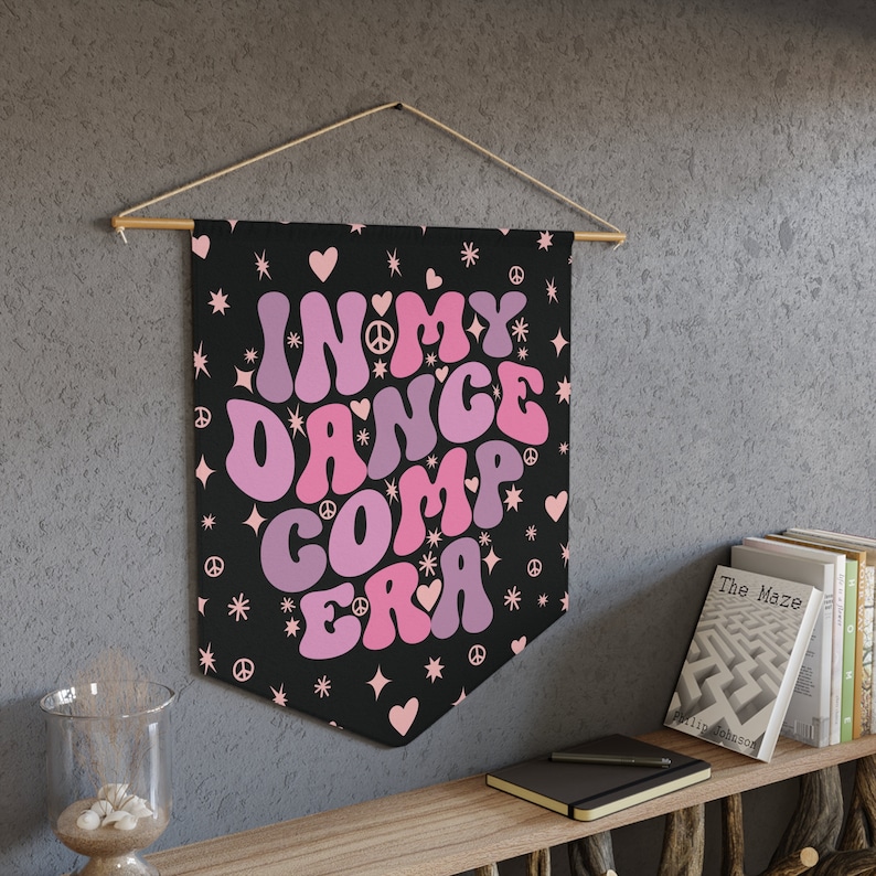 In My Dance Comp Era Pin Pennant Banner, Dance Pin Collection Display ...