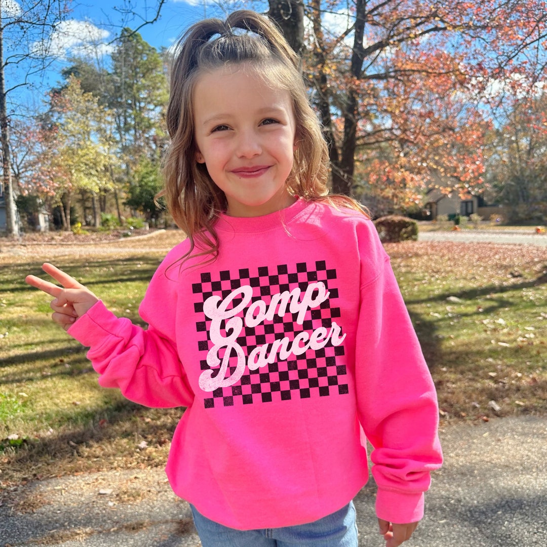 Personalized Competitive Young Dancer Sweatshirt, Custom Kids Dance ...