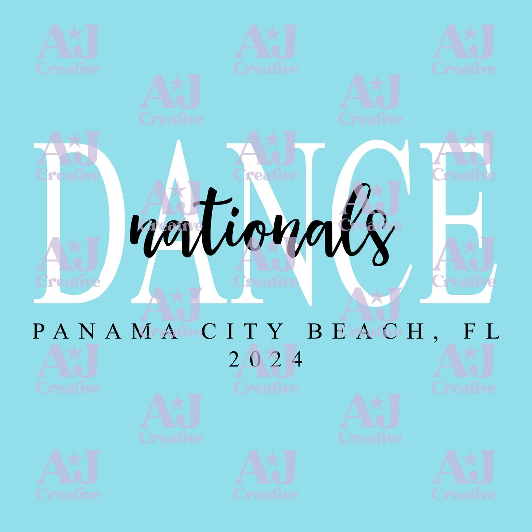 Dance Nationals SVG File - Etsy