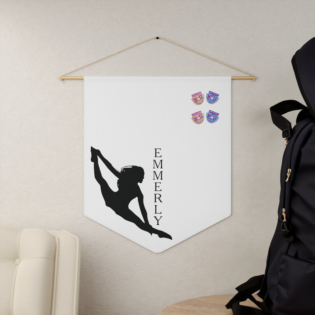 Personalized Name Competitive Dancer Pin Pennant Banner, Award ...