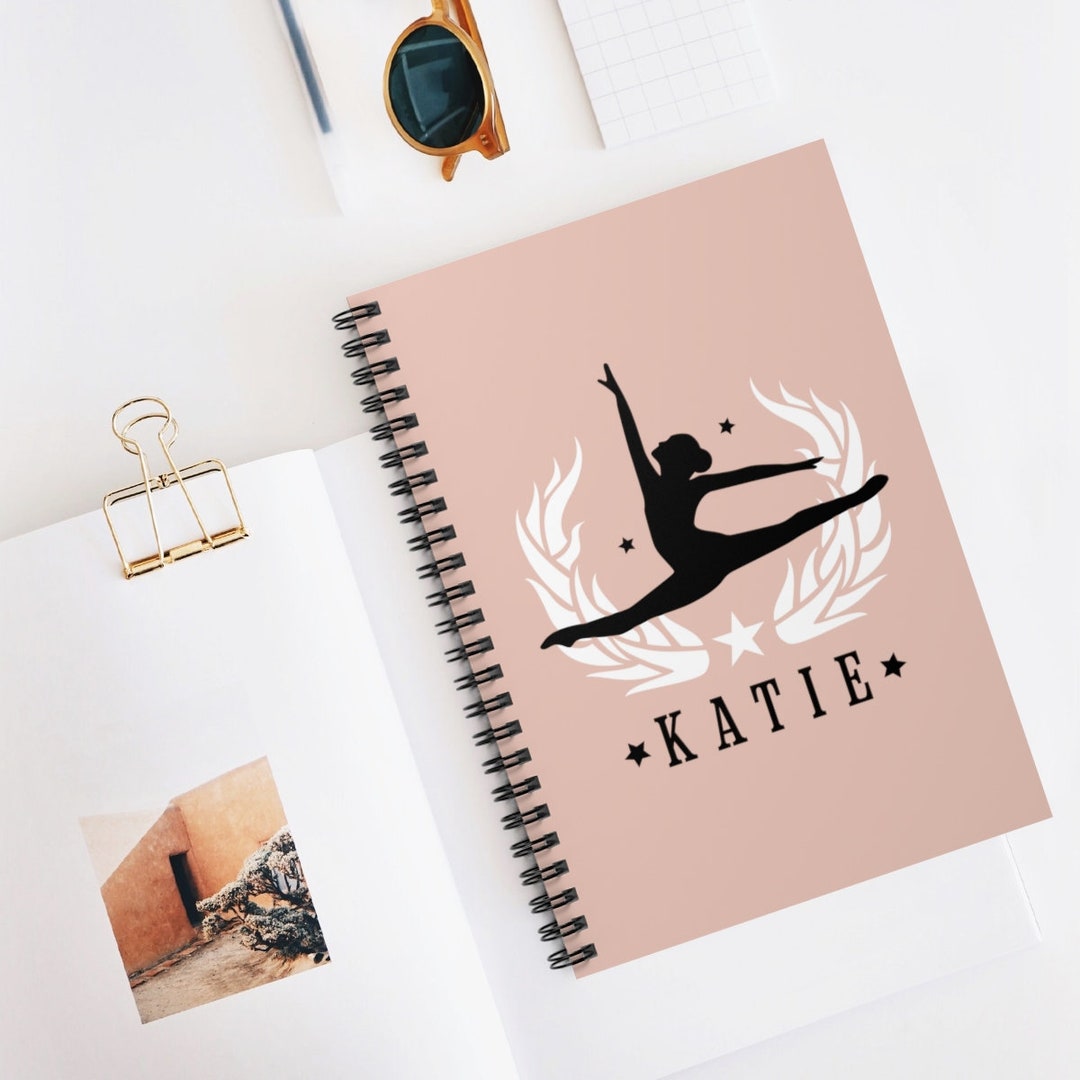 Custom Dance Journal, Personalized Dancer Book, Dance Goals Gift ...