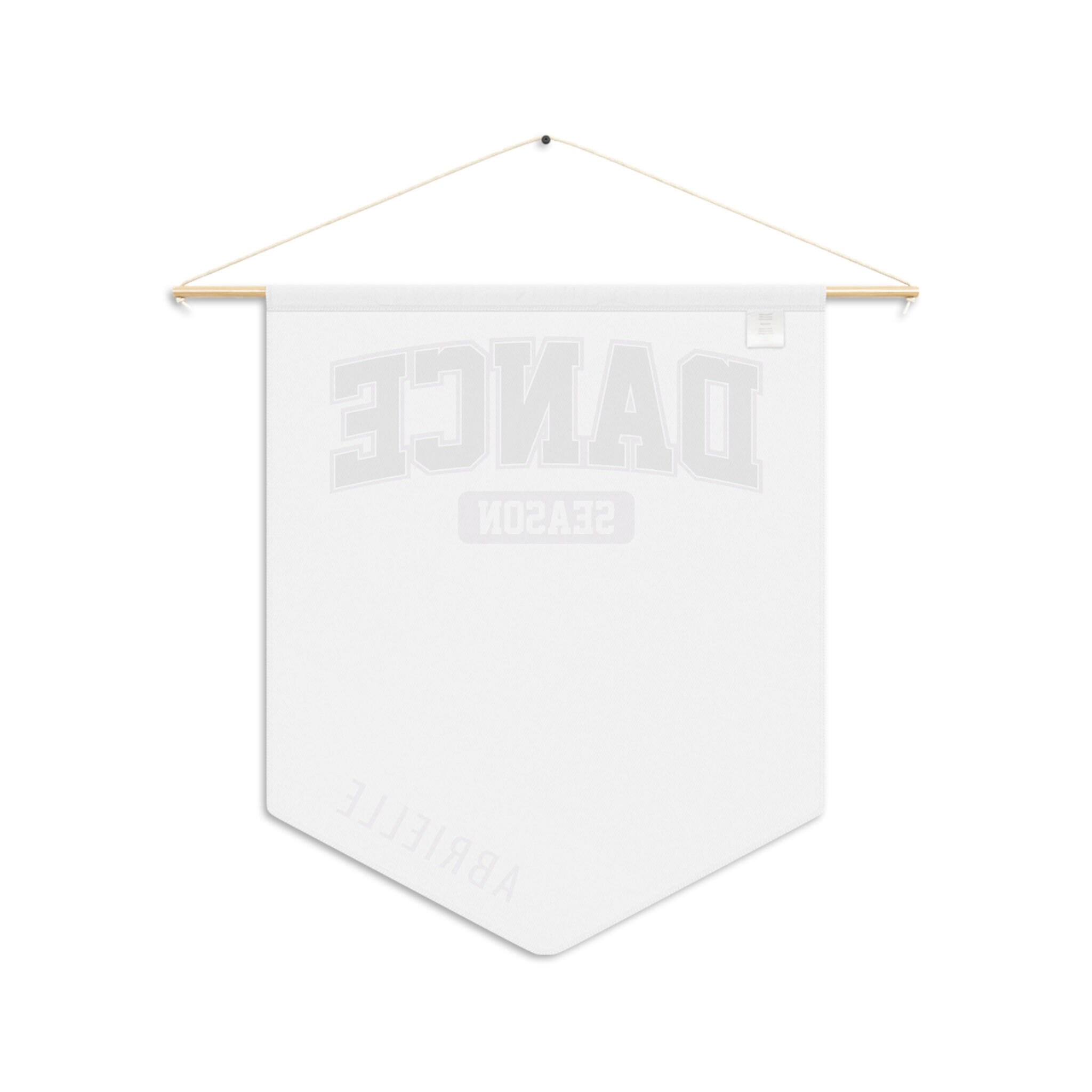 Personalized Dance Pin Pennant Banner, Custom Pin Collection Display ...