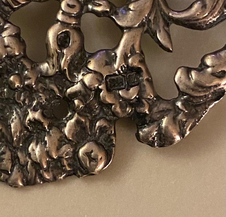 Large Victorian English Sterling Sash Buckle - Etsy