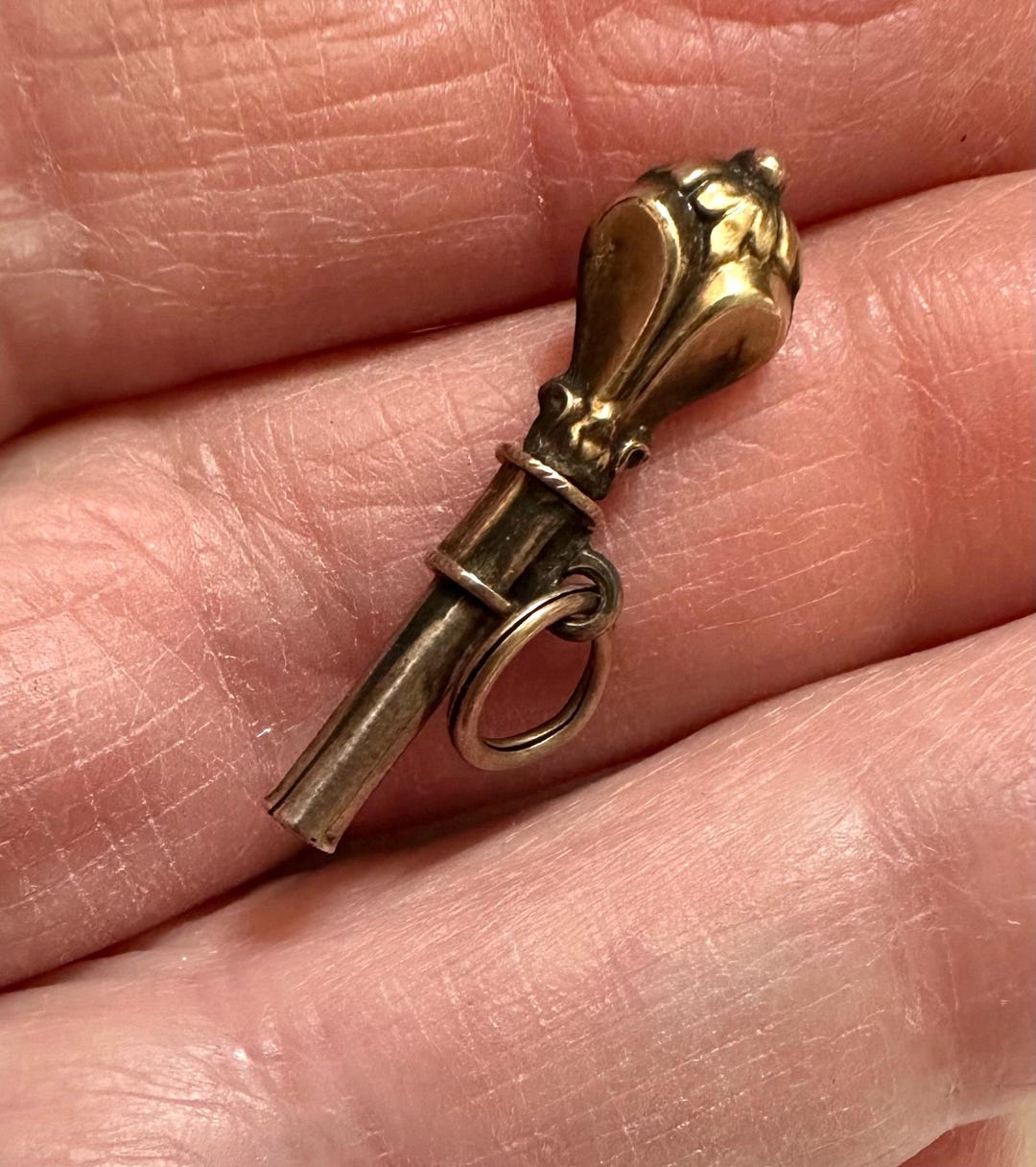 Antique 10k Gold Watch Key - Etsy