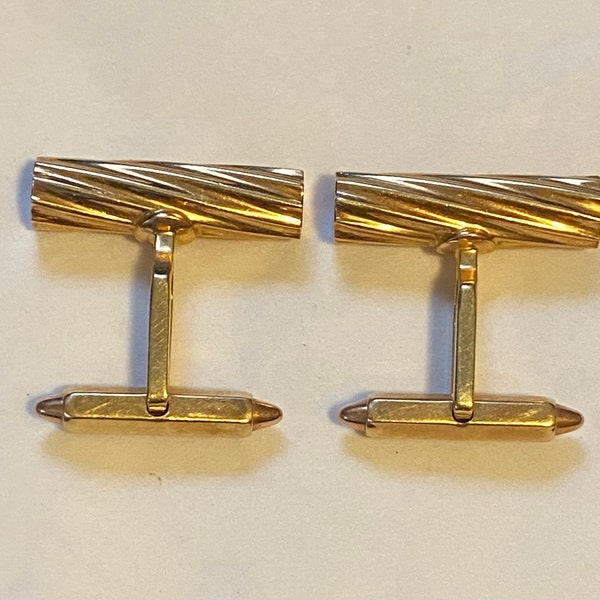 Gold Cuff Links - Etsy