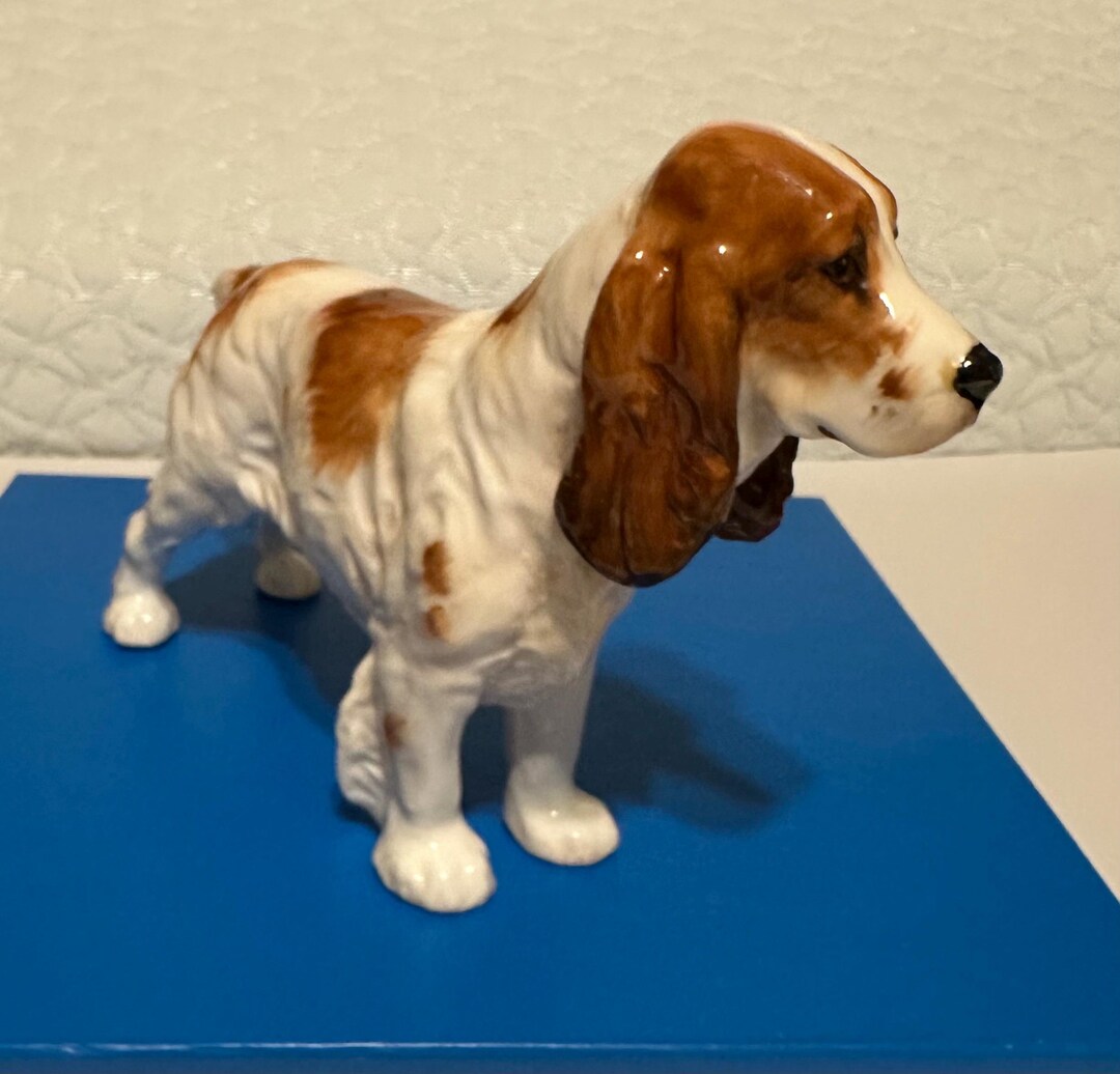 Royal Doulton Springer Spaniel Dog Figurine 7” X 5” - Etsy