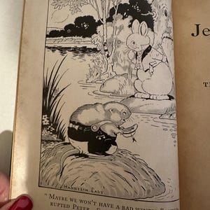 1926 Jerry Muskrat at Home by Thornton Burgess Illustrator Harrison ...