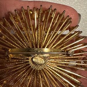 Vintage Warner Mum Firework Flower Pin - Etsy