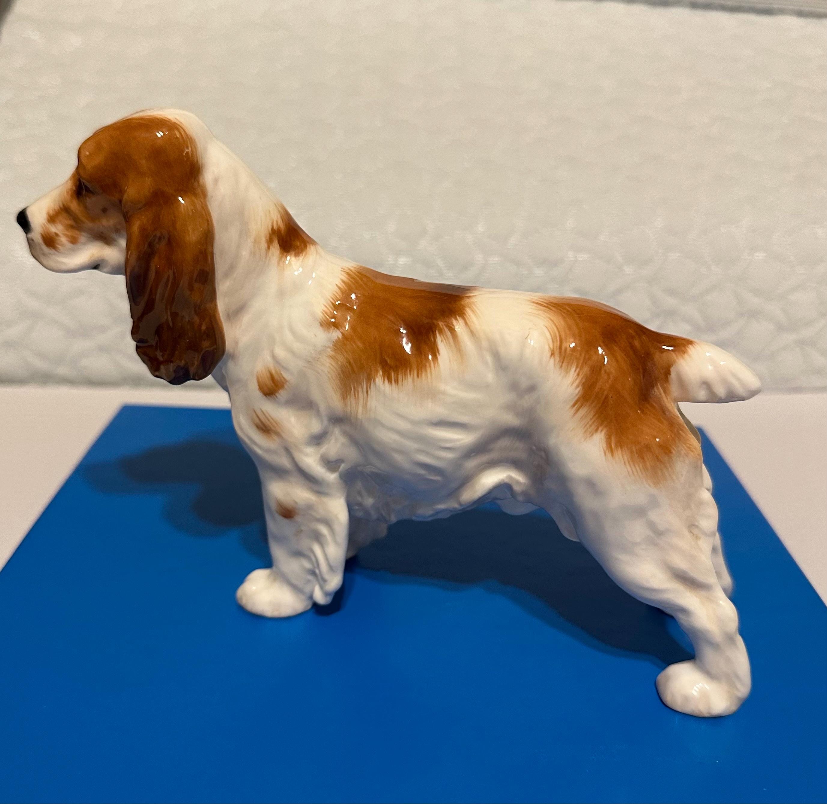 Royal Doulton Springer Spaniel Dog Figurine 7” X 5” - Etsy