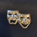 Vintage Mexico Sterling Comedy Tragedy Mask Thespian Pin - Etsy