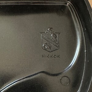 Vintage Hickok Black Bakelite Box Deer Motif - Etsy