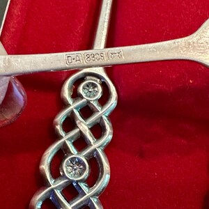 David Anderson Ringebu Pattern Demitasse Spoons 830 Silver Set of 6 ...