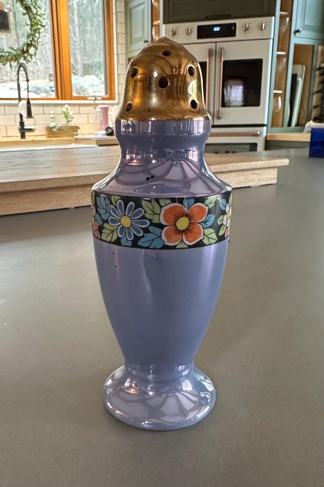 Art Deco Noritake Lustre Ware Muffineer Sugar Shaker Flower Motif - Etsy