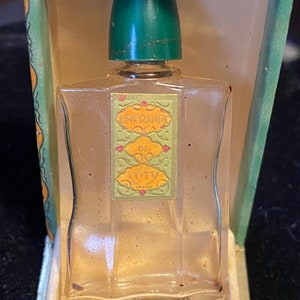 Art Deco Emeraude by Coty Perfume Bottle in Box - Etsy