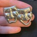 Vintage Mexico Sterling Comedy Tragedy Mask Thespian Pin - Etsy