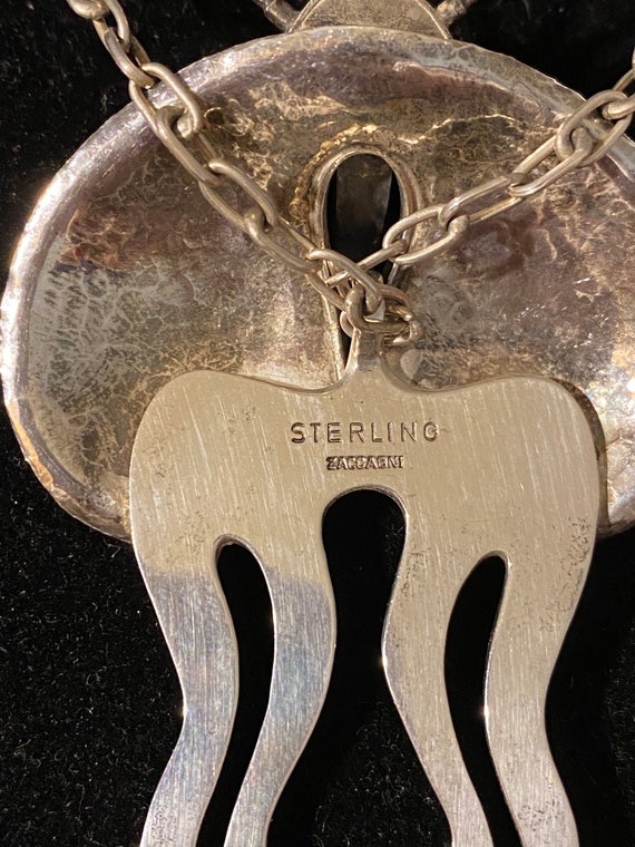 Bench made Sterling Portuguese Man of War Pendant Nec… - Gem