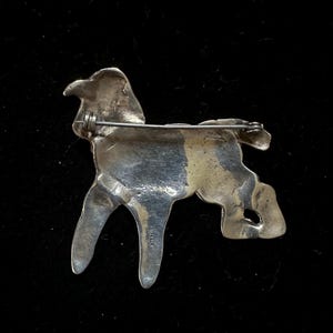 1940-50 Sterling Silver Lamb Pin - Etsy